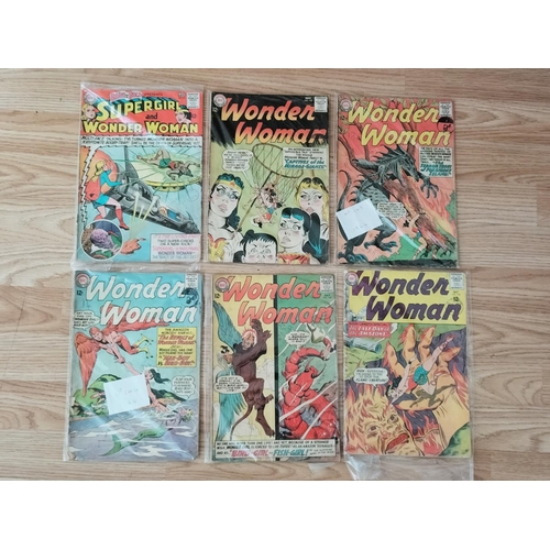 DC Comics 1964 'Wonder Woman' Issue Nos 63, 142, 143, 144, 147 and 149 ...