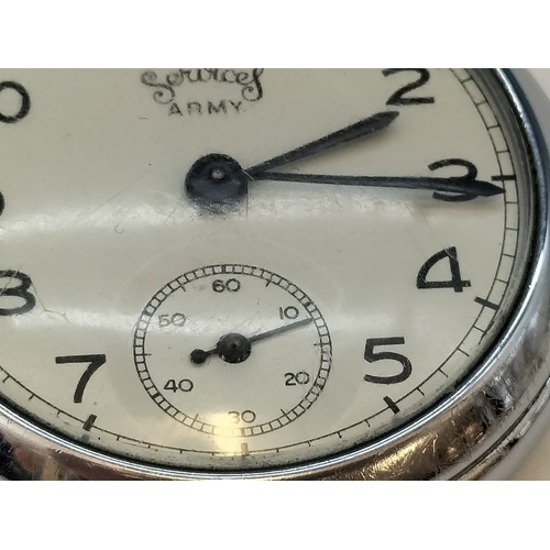 Services Army Pocket Watch Requires Attention