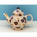 Emma Bridgewater 'Wallflower' Pattern Teapot. 22cm High, 27cm Spout to ...