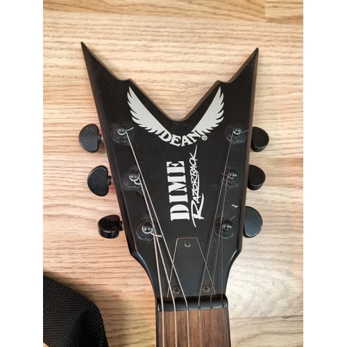 Dean Dimebag Razorback DB Electric Guitar with Carry Case. Collection Only.
