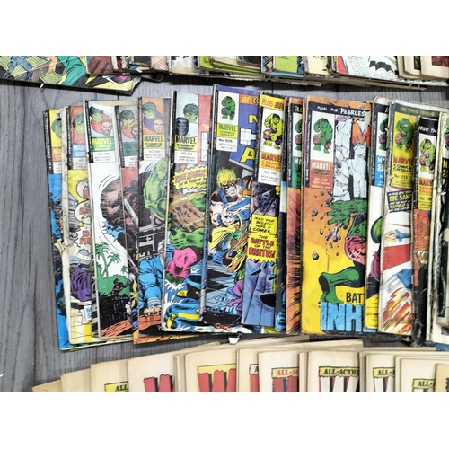 Large Collection of Comics to include 1979 Battle Magazine (17), Battle ...
