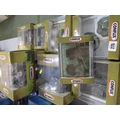 CONFLIX by Bachmann, 9 assorted boxes of war battlements, etc (green boxes)