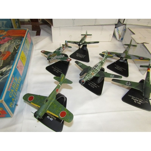 ATLAS AIRCRAFT MODELS; collection of Atlas aircraft models with boxes ...