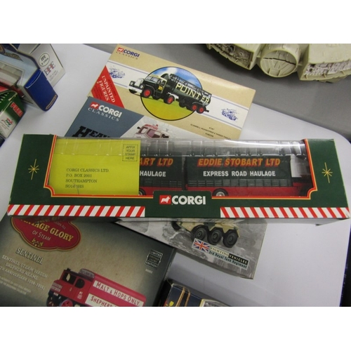 CORGI, 8 boxed Corgi vehicles, including 2 Vintage Glory of Steam ...
