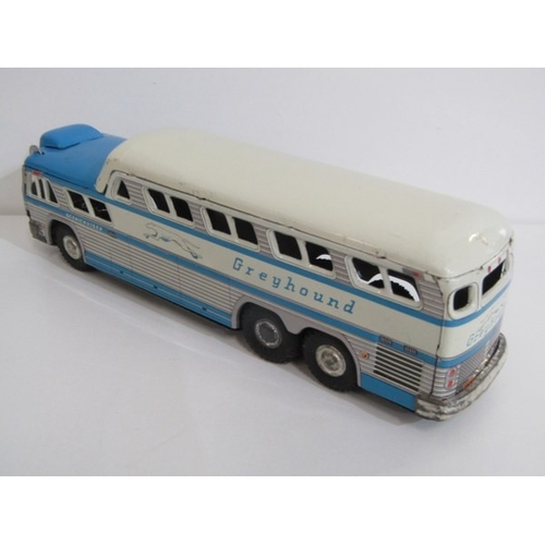 MAGIC GREYHOUND BUS, boxed Japanese model of a Greyhound bus, good ...