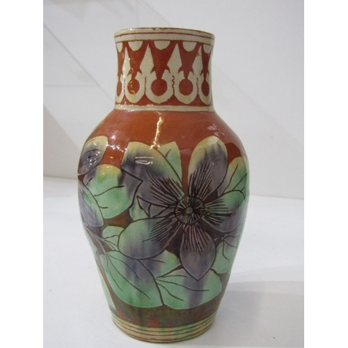 E.B. FISHLEY FREMINGTON VASE, a 19th century Fremington Pottery vase ...