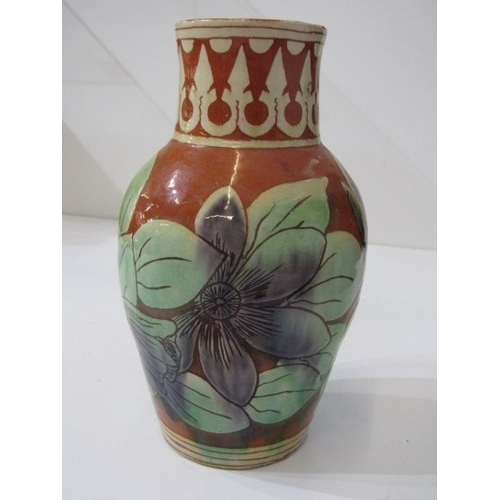 E.B. FISHLEY FREMINGTON VASE, a 19th century Fremington Pottery vase ...