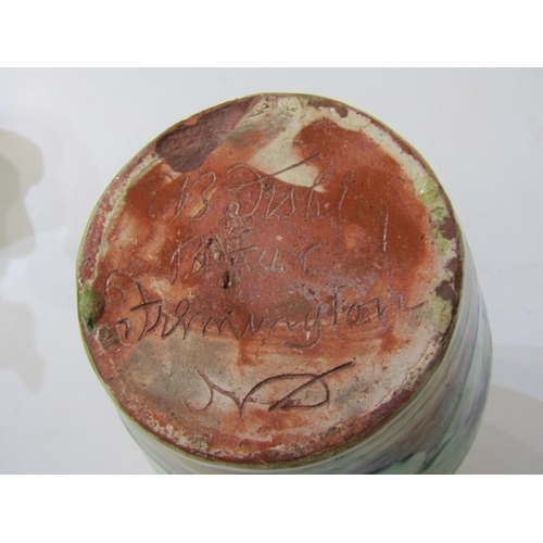 E.B. FISHLEY FREMINGTON VASE, a 19th century Fremington Pottery vase ...