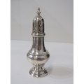 SILVER SUGAR SIFTER, a George V silver sugar sifter, with ornate ...
