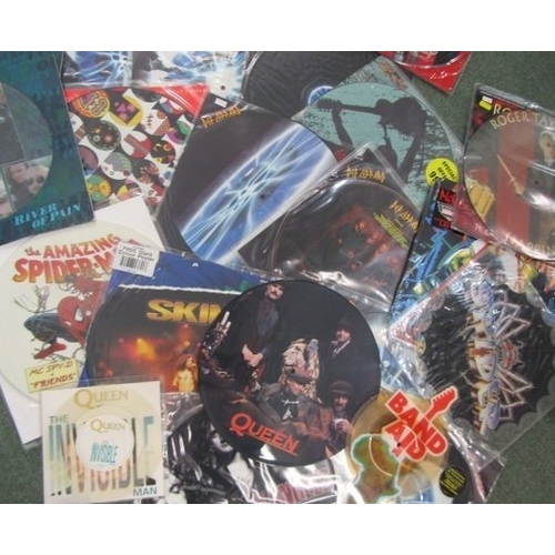 ASSORTED VINYL RECORDS , 27 LPs and picture discs including various ...