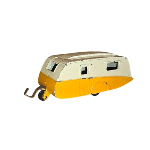 Dinky Toys No. 168 Singer Gazelle with No. 190 Caravan, c.1950s. A ...