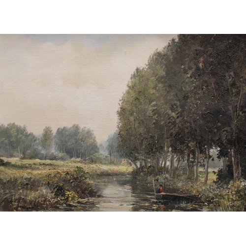 David Owens Dyer (1947 - 2006) Cornish, A Pair; West Country Rivers ...