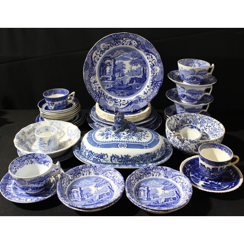 Blue and White - Spode Italian pattern dinner plates, dessert plates ...