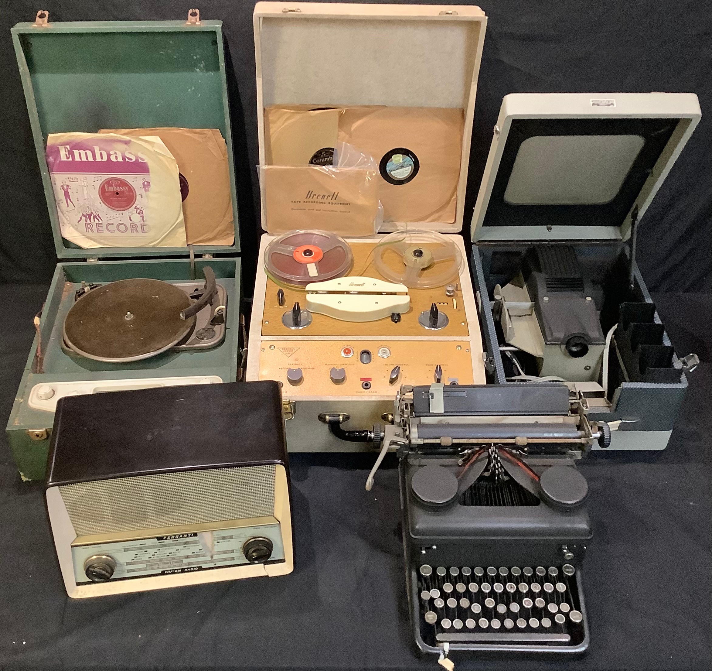 Vintage Technology - a Decca Model T - auctions & price archive