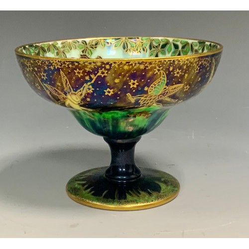 A Daisy Makeig Jones for Wedgwood Fairyland lustre melba dish, in the ...