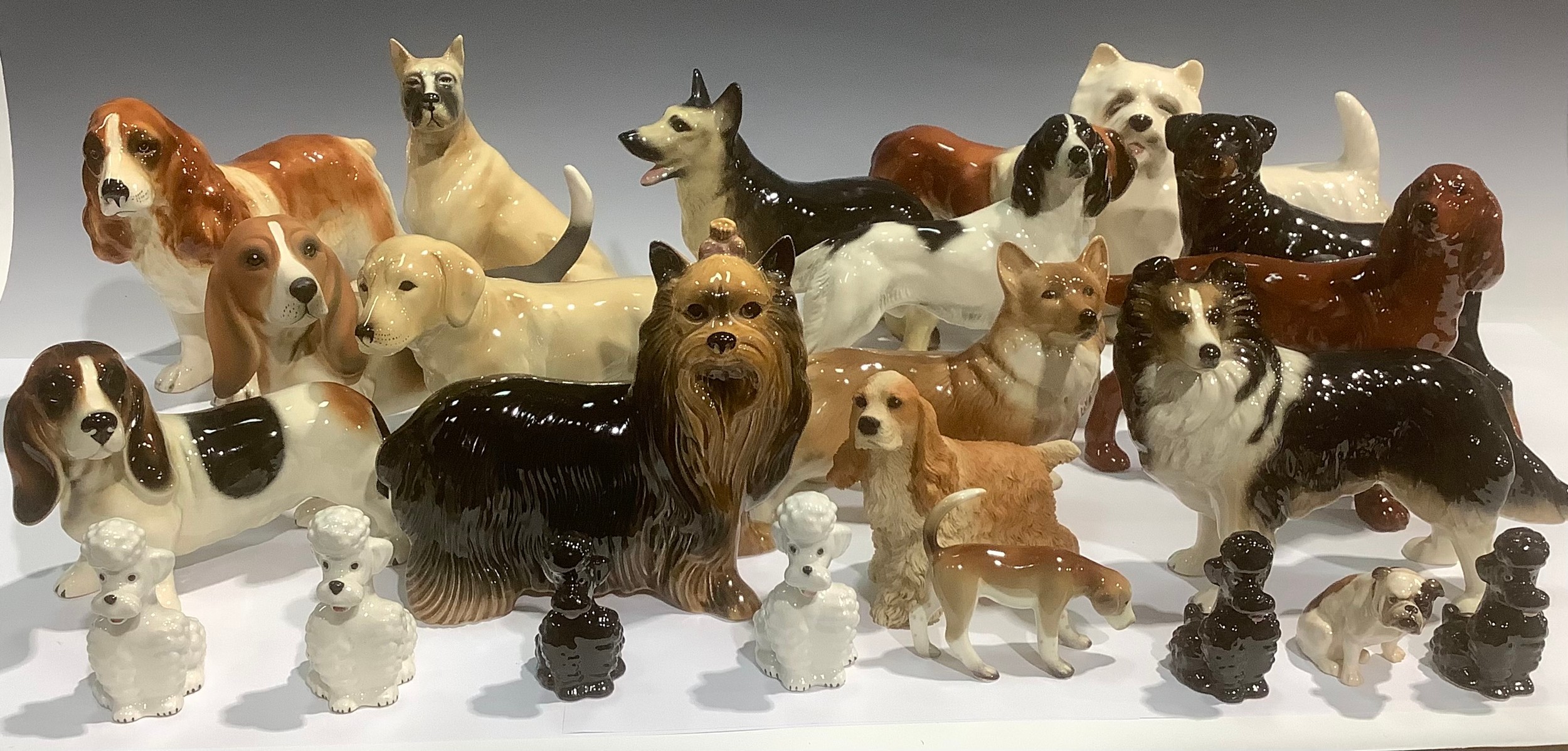 A Coopercraft ceramic model, of a West Highland Terrier, 18cm high ...