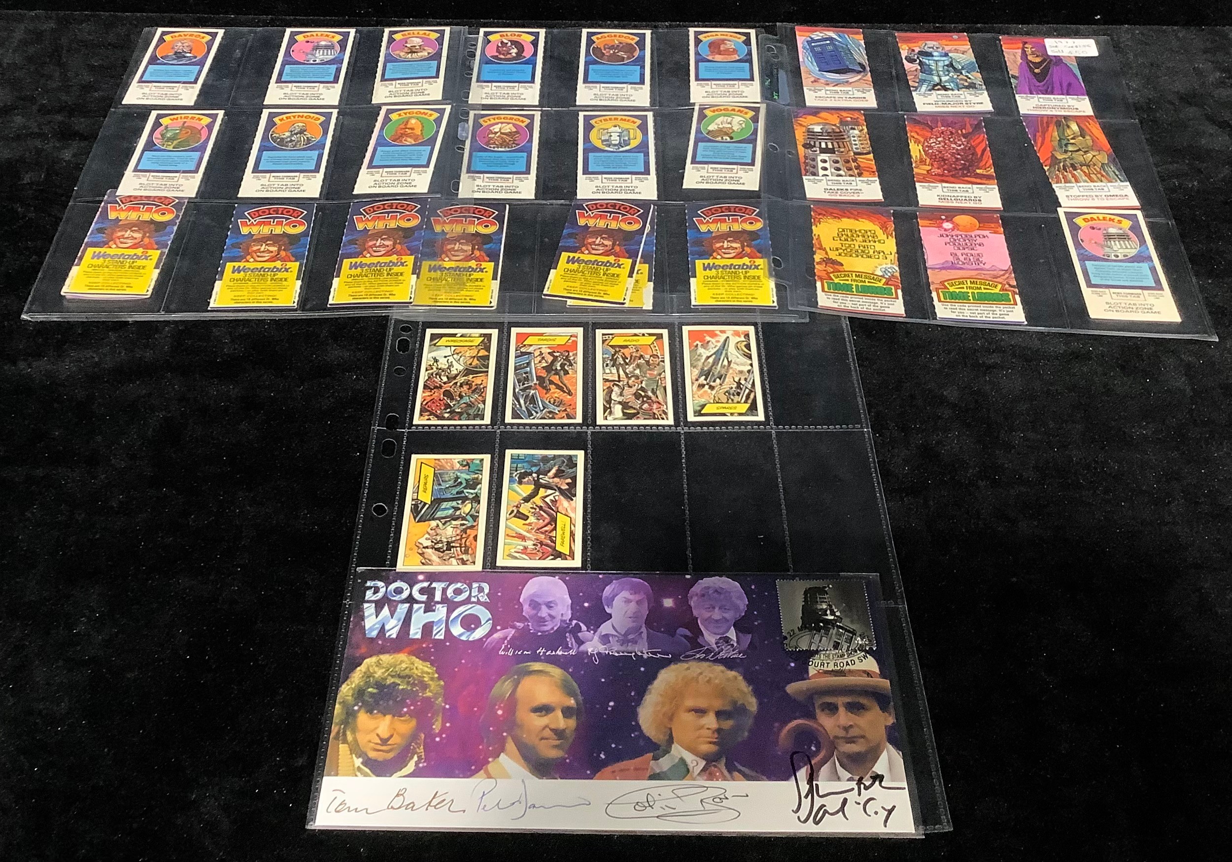 Sci-Fi Interest, Dr Who - a collection of Dr Who cards including Wall's ...