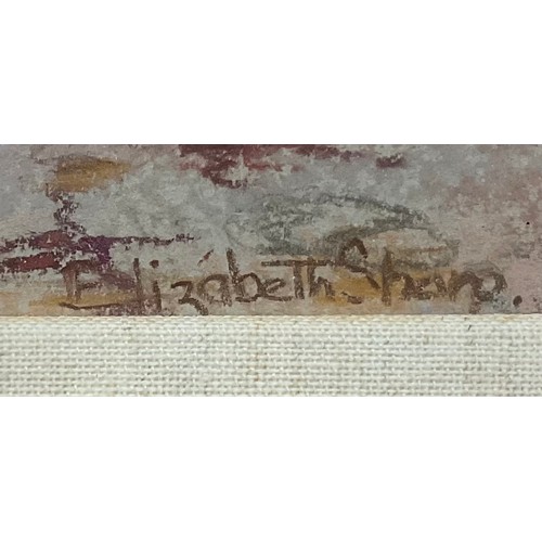 Elizabeth Sharp (Scottish, 20th century) The Dam, signed, pastel, 25 ...