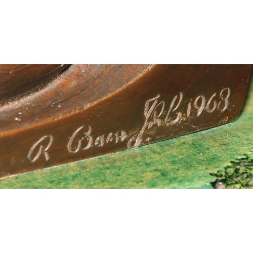 Robert Bain (South African 1911 - 1973), a brown patinated bronze ...