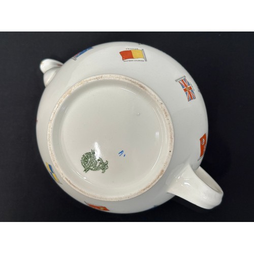 WW2 British "War Against Hitlerism" Ceramic Teapot. Souvenir teapot ...