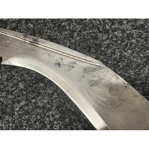 A rare British MKIV Pattern Kukri knife, with 300mm long blade maker ...