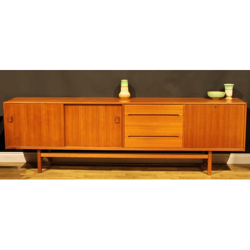 A large mid-20th century Swedish teak sideboard, by Nils Jonsson for ...