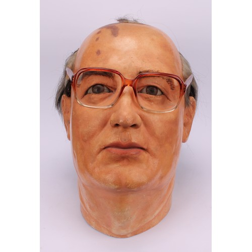 The Uncanny - a sculpted model, the head of Soviet president Mikhail ...