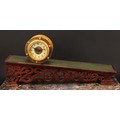 A Chinese inclined plane clock or rolling gravity clock, 8cm circular ...