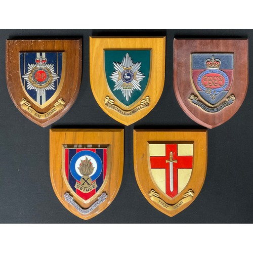 Boxes & Objects, Militaria - a handpainted The Worcestershire ...