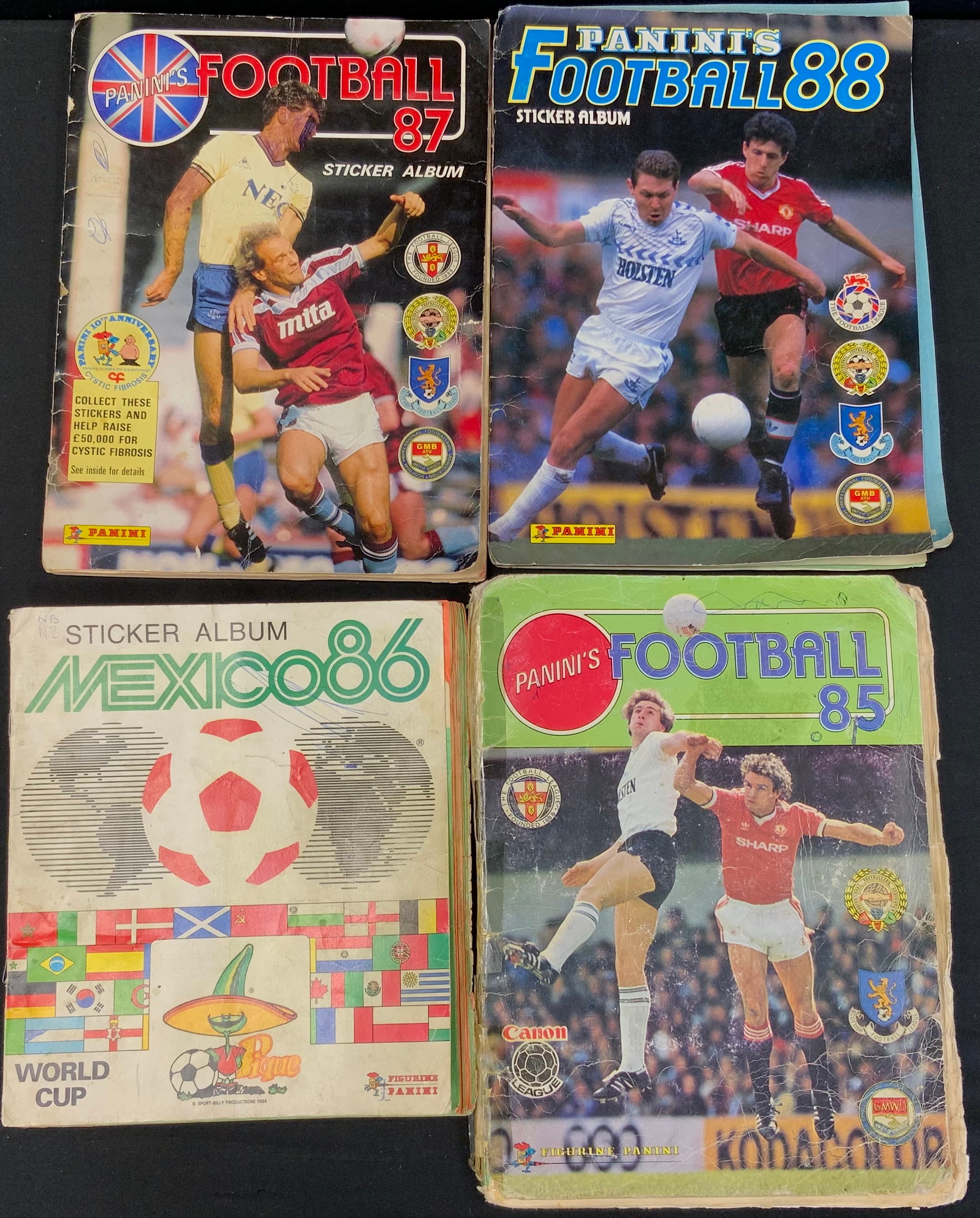 Panini Sticker Books - ' Mexico 86 ' World Cup football sticker album ...