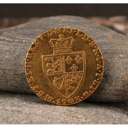 A George III gold spade Guinea, 1793