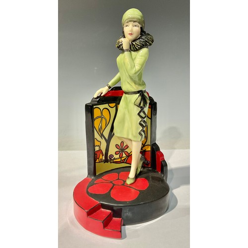 A Kevin Francis figure, The 'Clarice Cliff - Centre Stage' Figurine ...