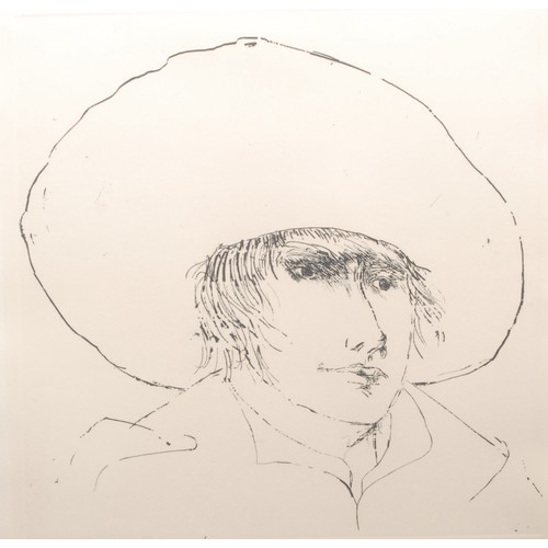 Leonard Baskin (1922-2000) Portrait of Cornelius Bega signed, titled ...