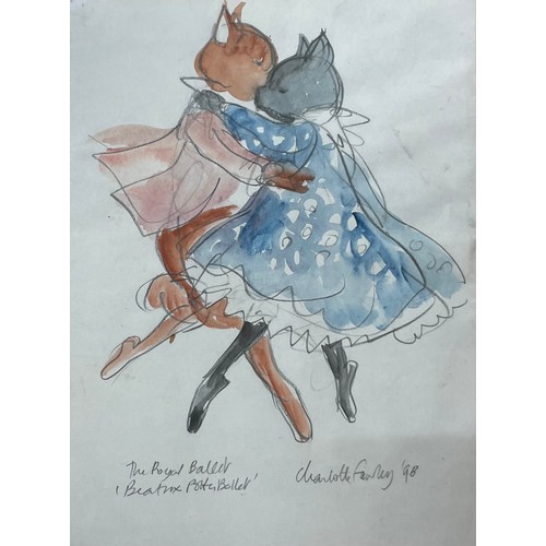Charlotte Farley The Royal Ballet 'Beatrix Potter Ballet signed, dated ...