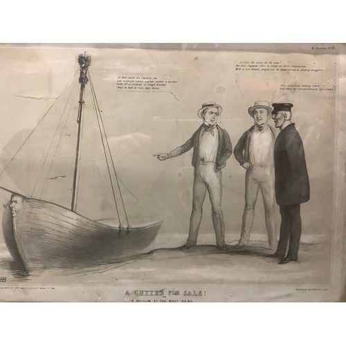 Cartoons & Caricatures - John Doyle (1797-1868) after, A Cutter For ...