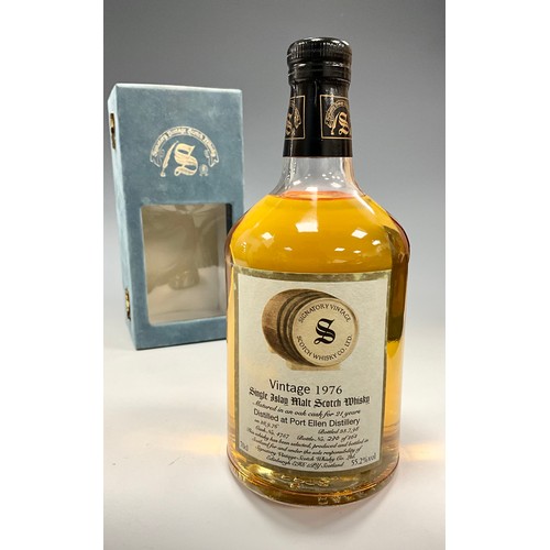 Port Ellen Signatory Vintage 21 year old single malt scotch whisky ...