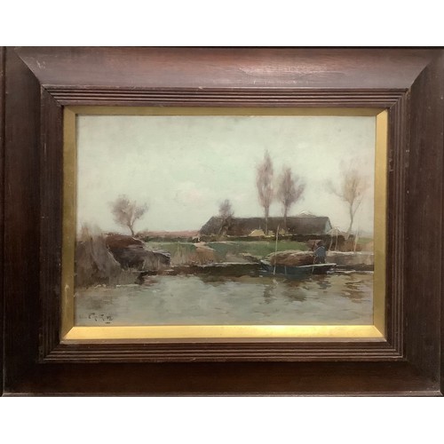 Adam Edwin Proctor (1864-1913) The Wood Gatherer signed, dated 1897 ...