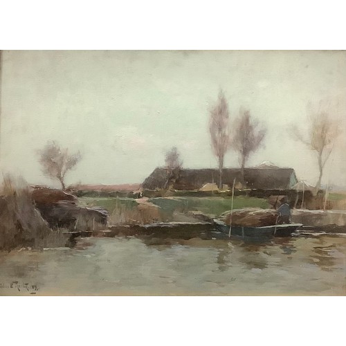 Adam Edwin Proctor (1864-1913) The Wood Gatherer signed, dated 1897 ...