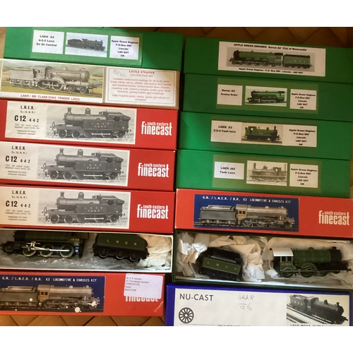 Model Railway interest; completed kits from Apple green and Finecast ...