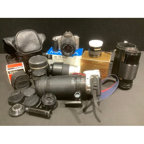Photography - a Canon EOS 300 camera with Tamron AF LD 200mm- 400mm ...