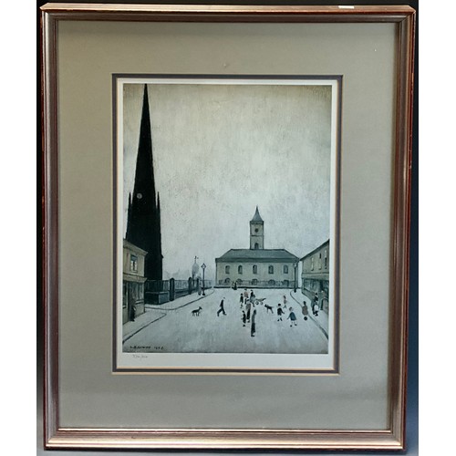 Laurence Stephen Lowry (1887-1976), by and after, The Old Town Hall ...