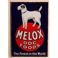 Advertising - a rectangular double sided flanged pictorial enamel sign ...