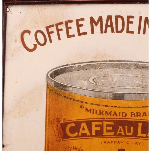 Advertising - an early 20th century rectangular pictorial enamel sign ...