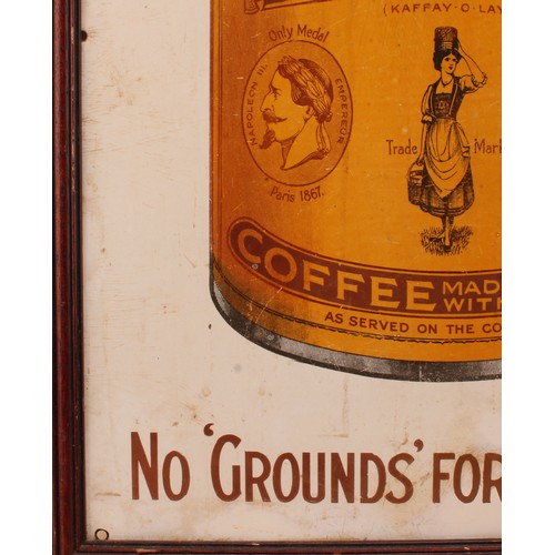 Advertising - an early 20th century rectangular pictorial enamel sign ...