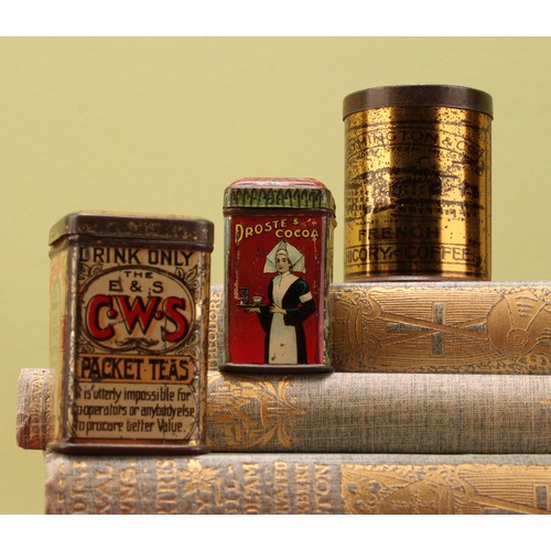 Advertising Tins - an early 20th century rounded rectangular sample tea ...
