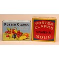 Advertising - a large pictorial shop display box, Foster Clark's Soups ...