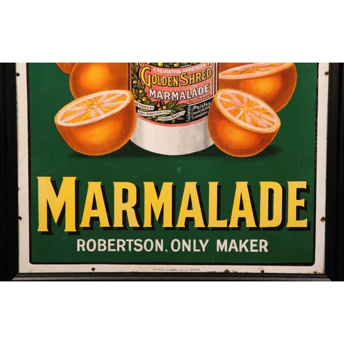 Advertising - a large early 20th century rectangular pictorial enamel ...