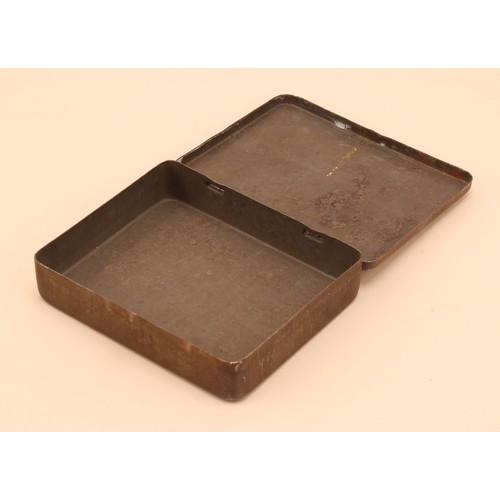 Advertising Tins - Tobacco - an early 20th century rounded rectangular ...