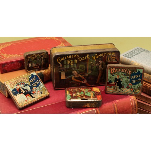 Advertising Tins - Tobacco - an early 20th century rounded rectangular ...
