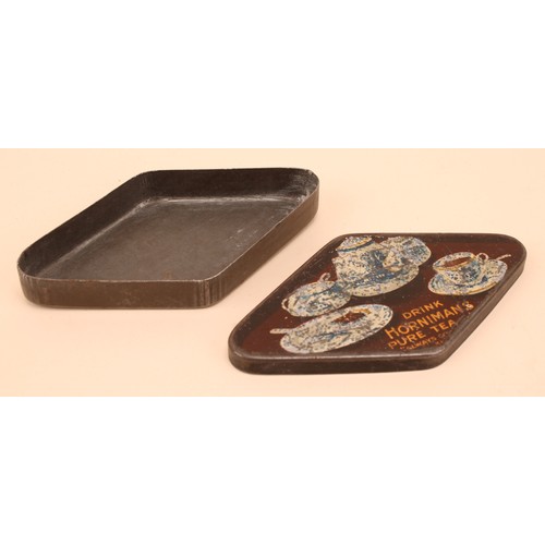 Advertising Tins - an early 20th century sample tea tin, Drink Horniman ...